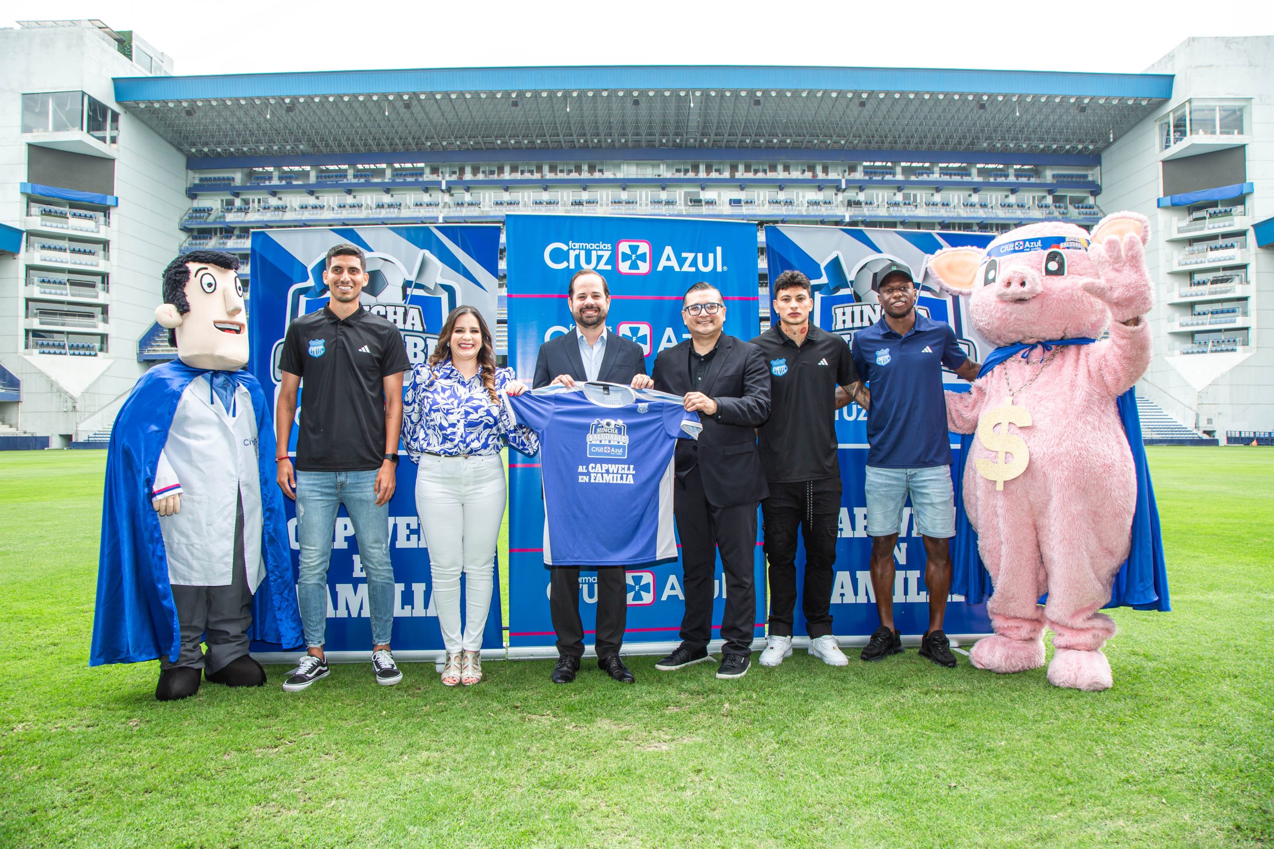 Farmacias Cruz Azul y Club Sport Emelec promueven campaña “Hincha ...